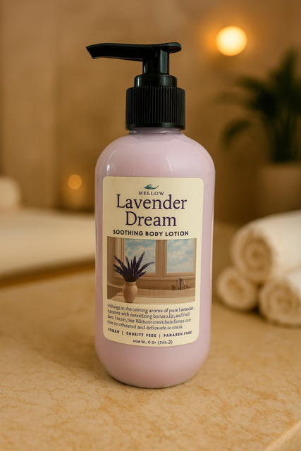 Lavender Dreams Body Lotion – Mellow Moments